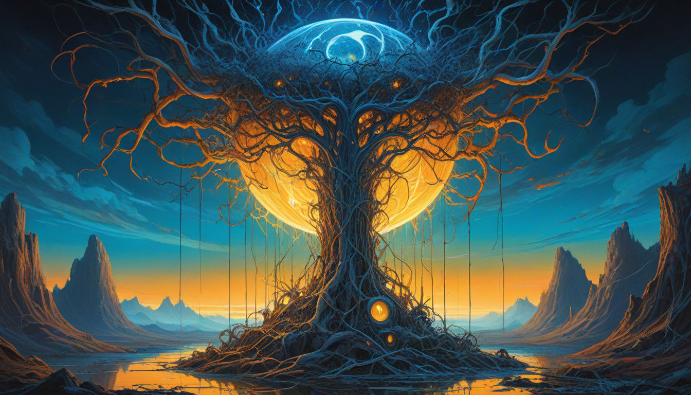 Surreal Electric Gods Emerge in Dali-Inspired, Dre... - AI Art