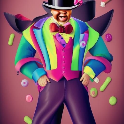 T Candy Man Can - AI Generated Artwork - NightCafe Creator