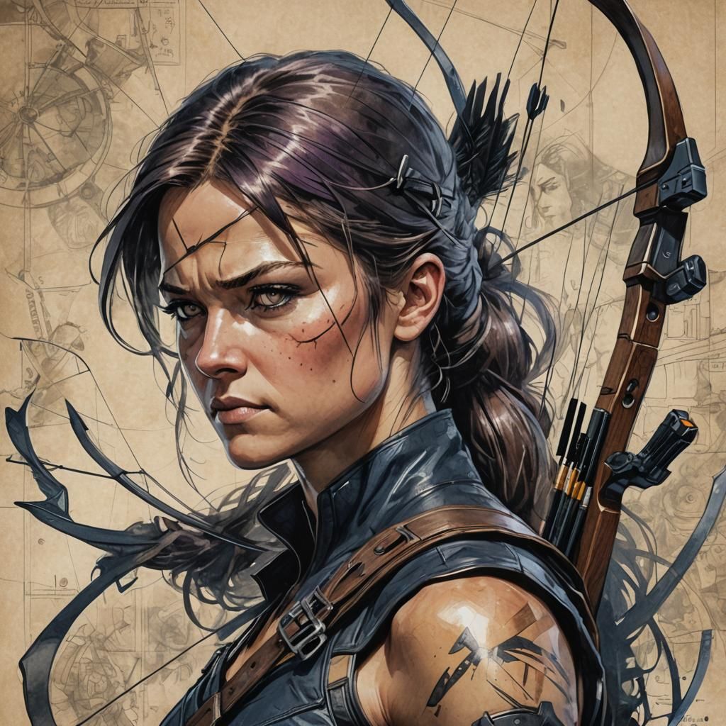 Hawkeye. - AI Generated Artwork - NightCafe Creator