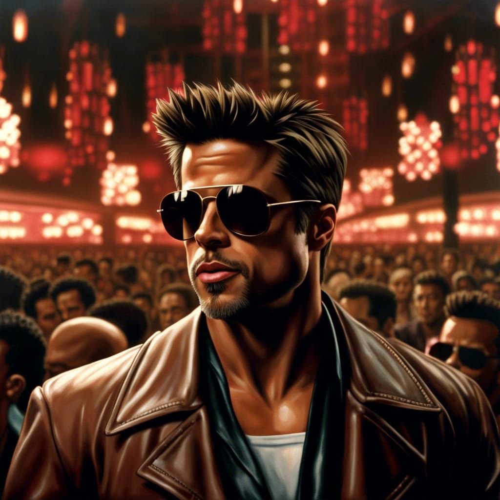 Tyler Durden - AI Generated Artwork - NightCafe Creator