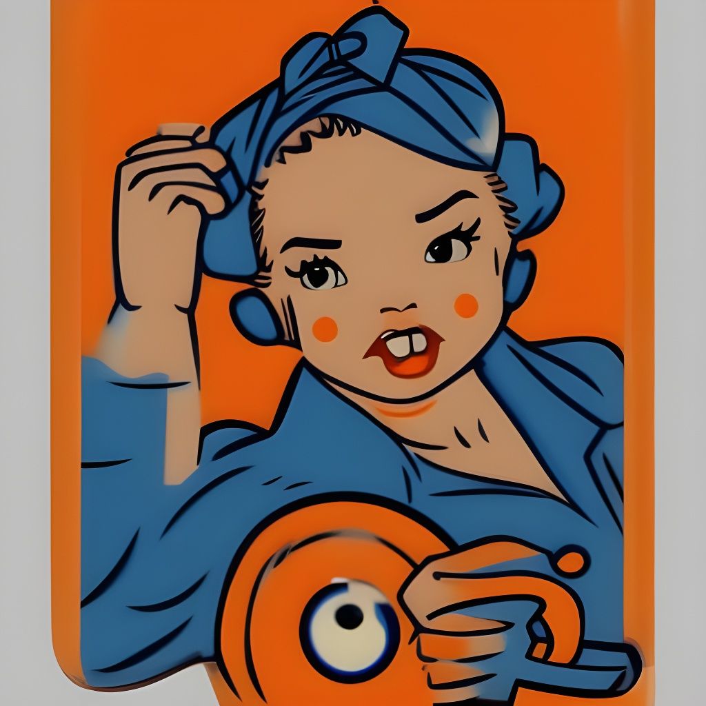 Rosie the Riveter - AI Generated Artwork - NightCafe Creator