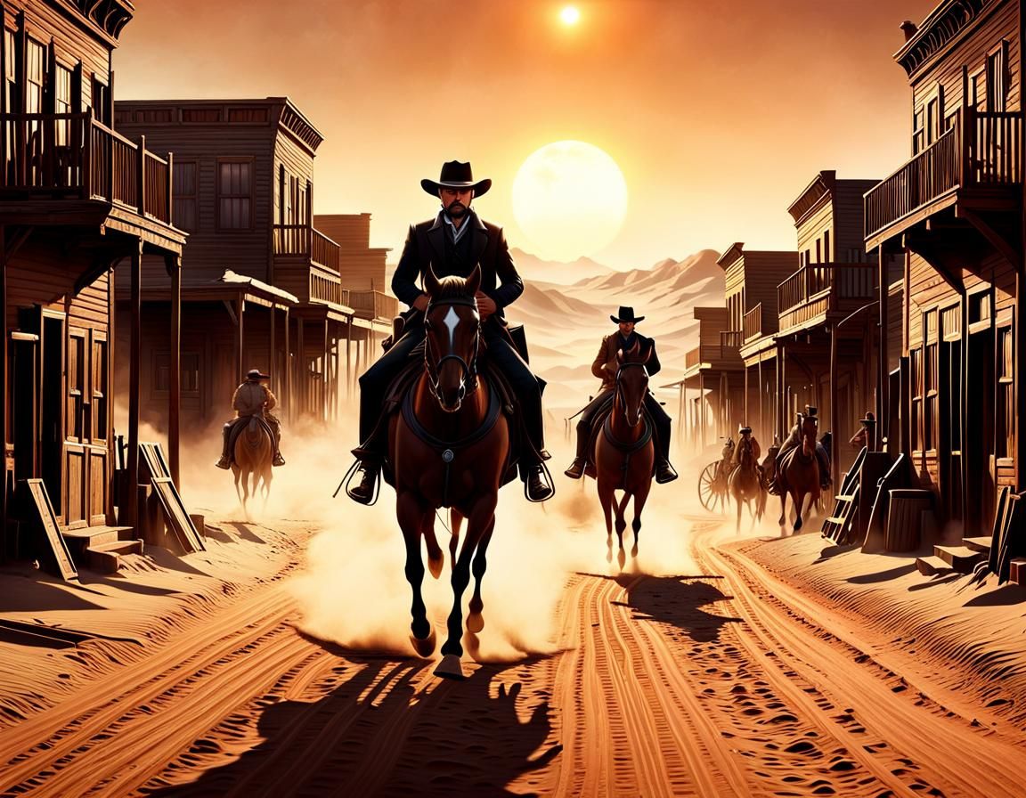 Western - AI Generated Artwork - NightCafe Creator