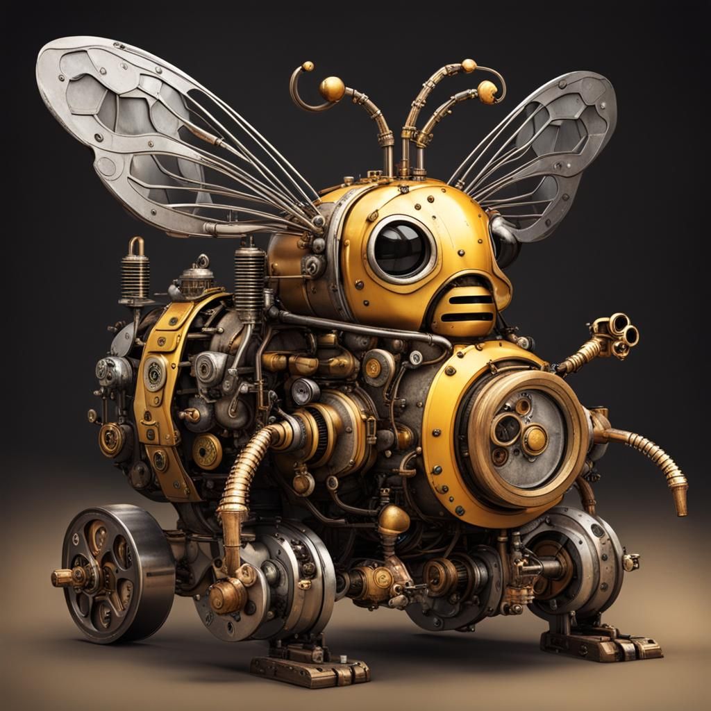 CUTE BUMBLEBEE - AI Generated Artwork - NightCafe Creator
