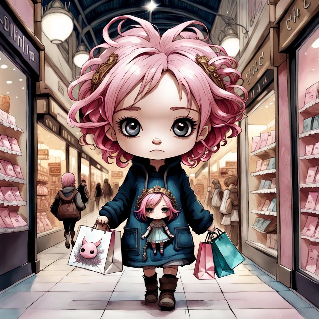 Chibi Charakters - AI Generated Artwork - NightCafe Creator