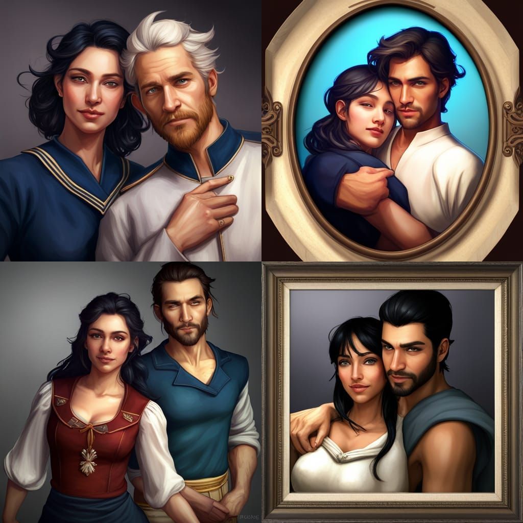 Aleitha & Brastos ~ Together Forever - AI Generated Artwork - NightCafe ...