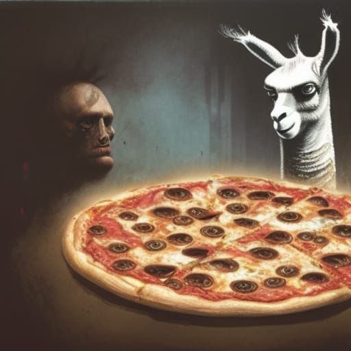 Hell Pizza - AI Generated Artwork - NightCafe Creator