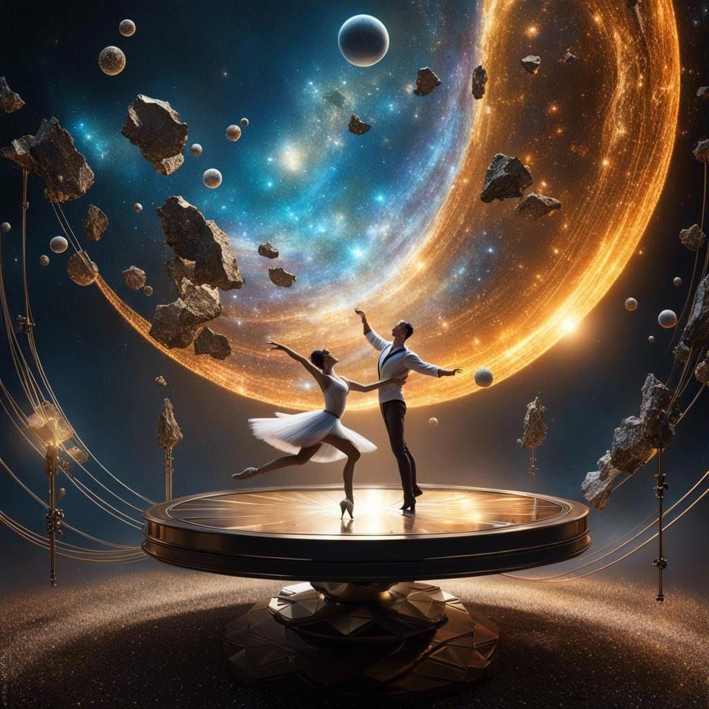 On The World Stage - AI Generated Artwork - NightCafe Creator