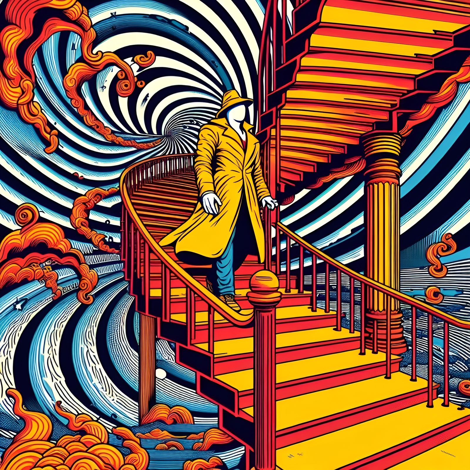 inception loops - AI Generated Artwork - NightCafe Creator