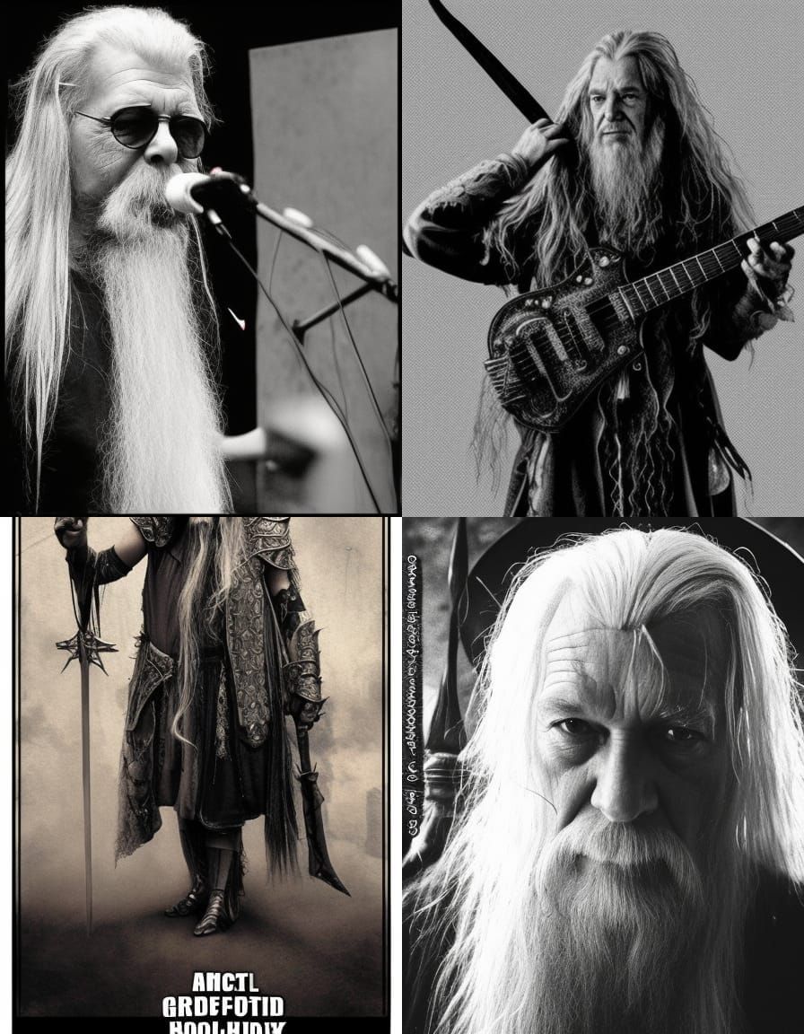 Wizard Punk Through The Years - AI Generated Artwork - NightCafe Creator