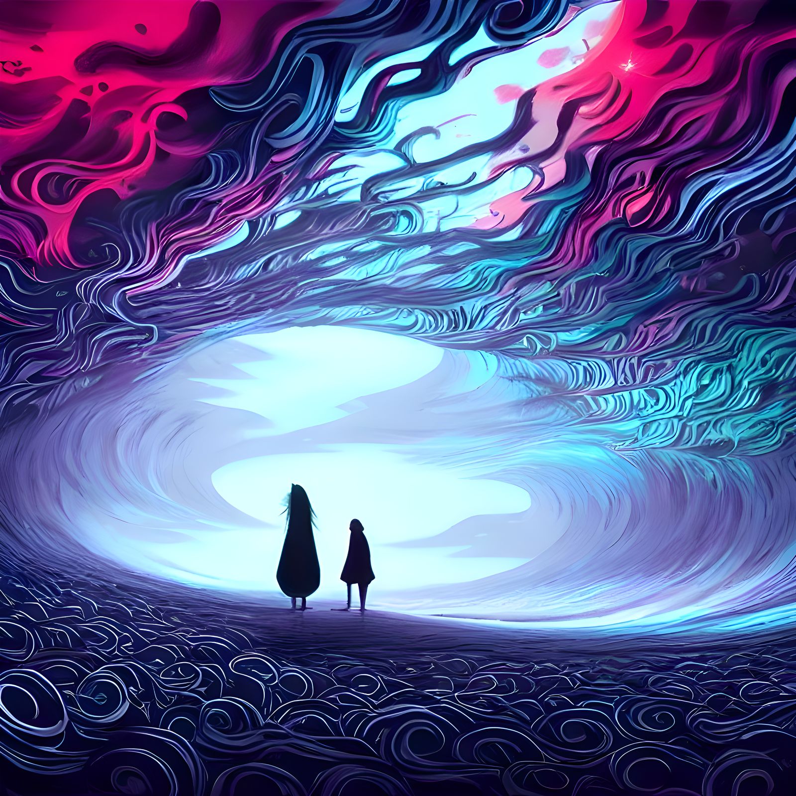 Journeying The Dreamscapes - AI Generated Artwork - NightCafe Creator