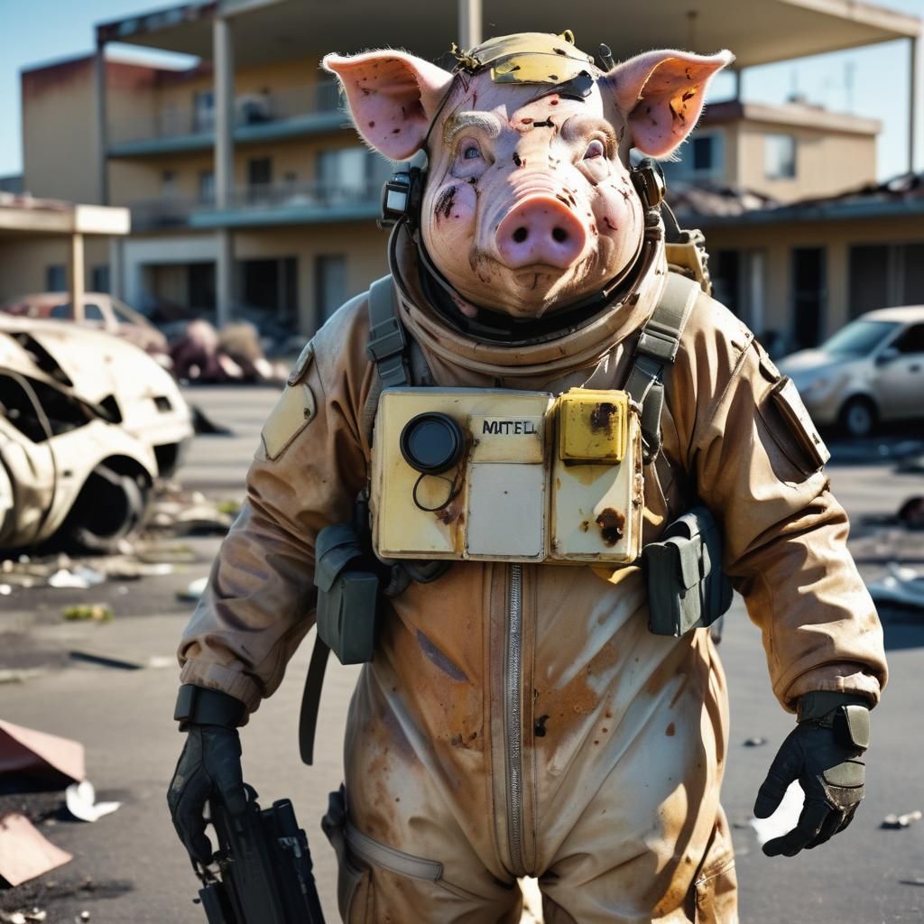 It's always funny in post apocalyptic philly - AI Generated Artwork ...