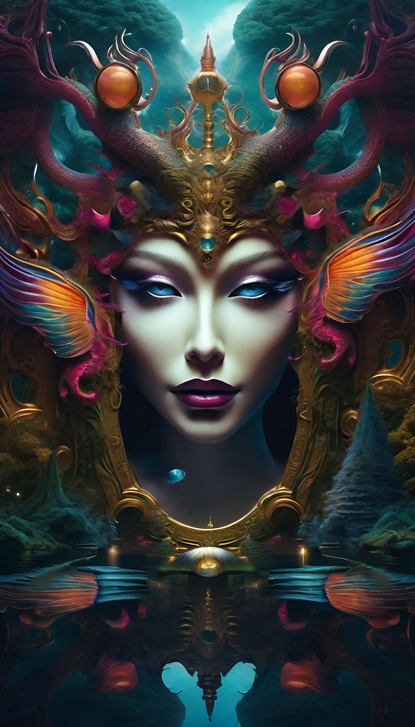 Magic Mirror II - AI Generated Artwork - NightCafe Creator