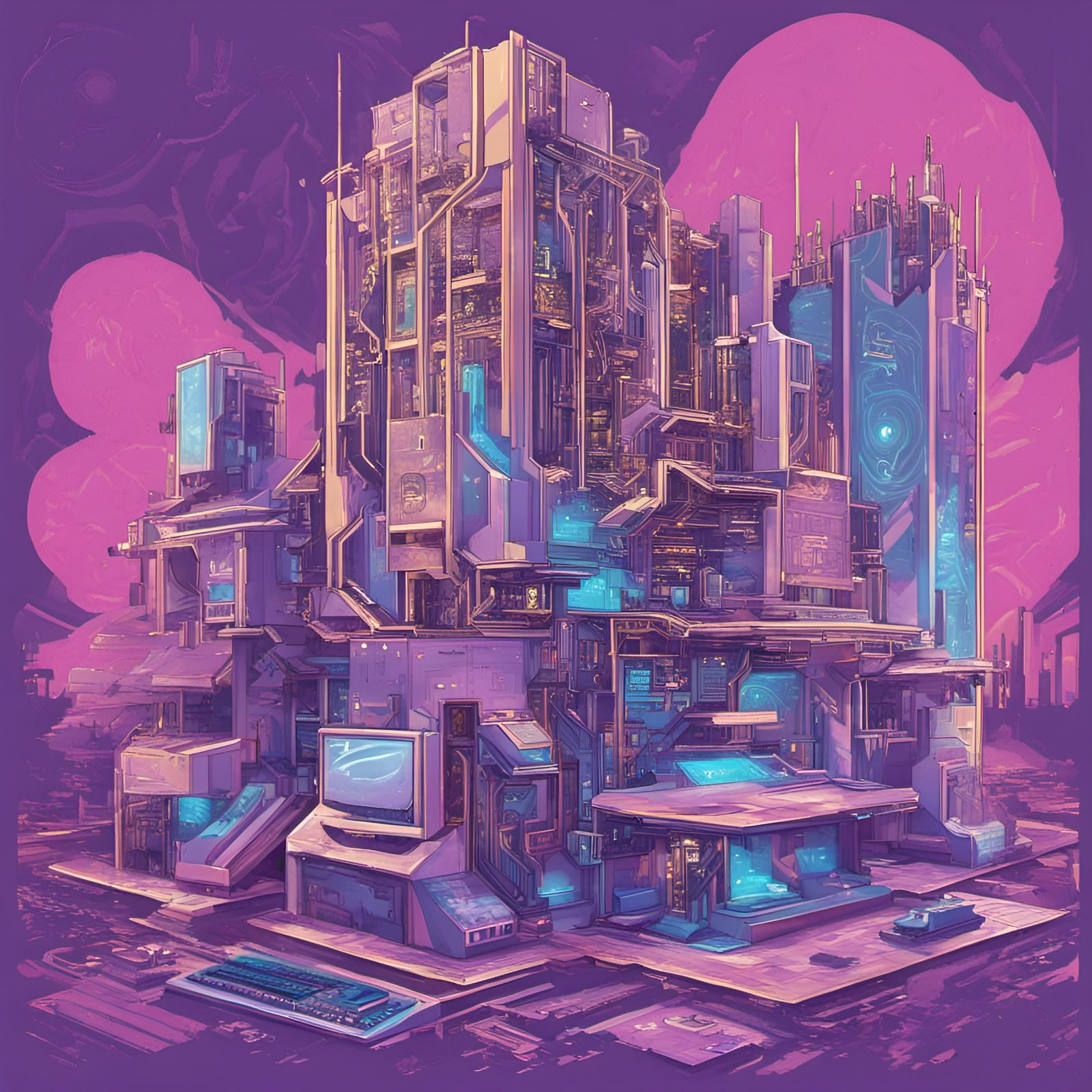 Everything You Could Ever Need Mall; Fantasy Mall for Artificial ...