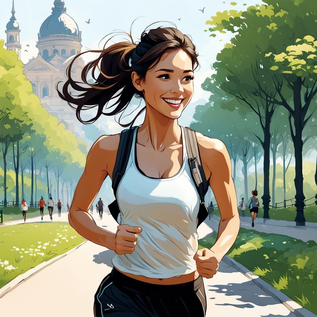 Run - AI Generated Artwork - NightCafe Creator