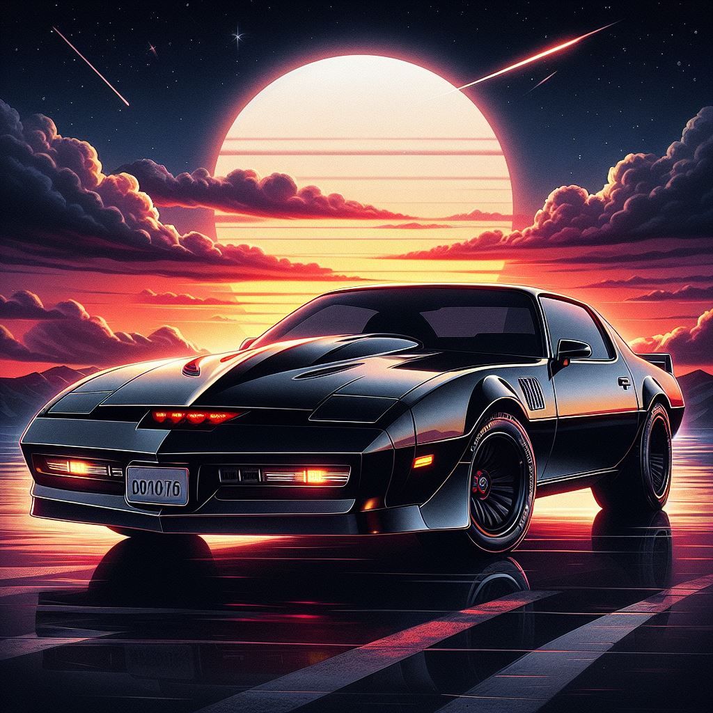 KITT - AI Generated Artwork - NightCafe Creator
