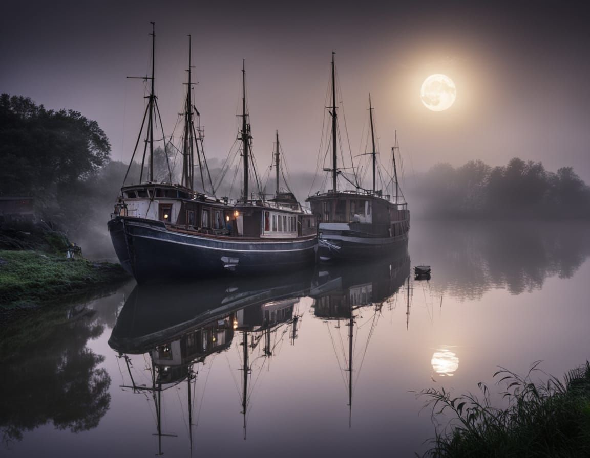 The Riverside at night - The Riverside at night