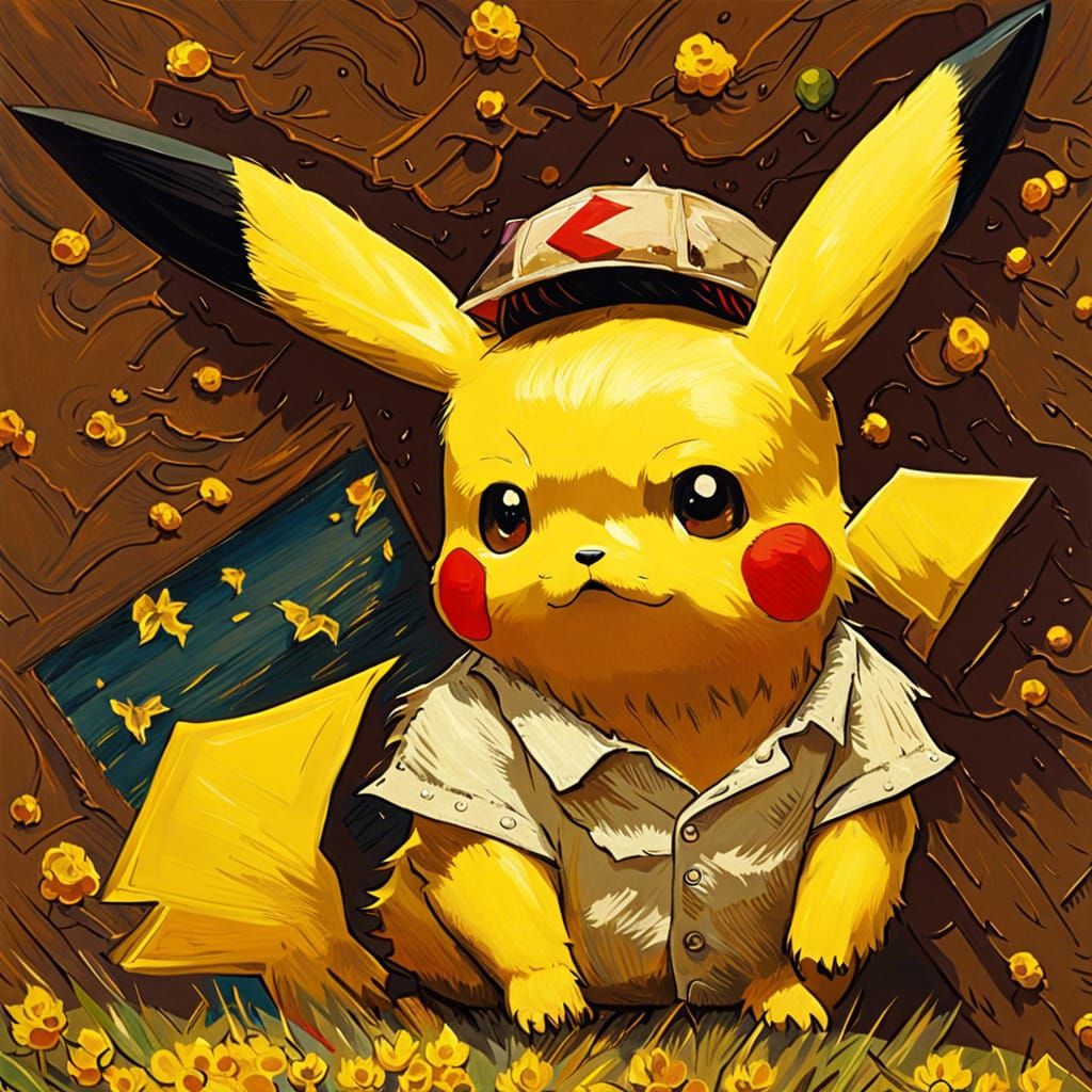 Pikachu - AI Generated Artwork - NightCafe Creator