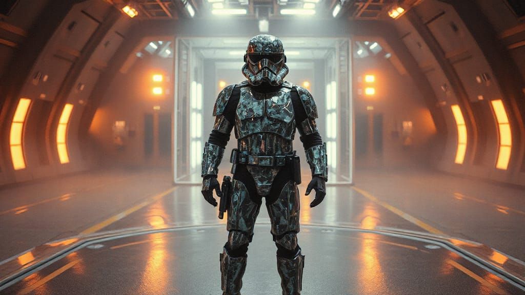 Heavy Clone Trooper Armor Concept Art