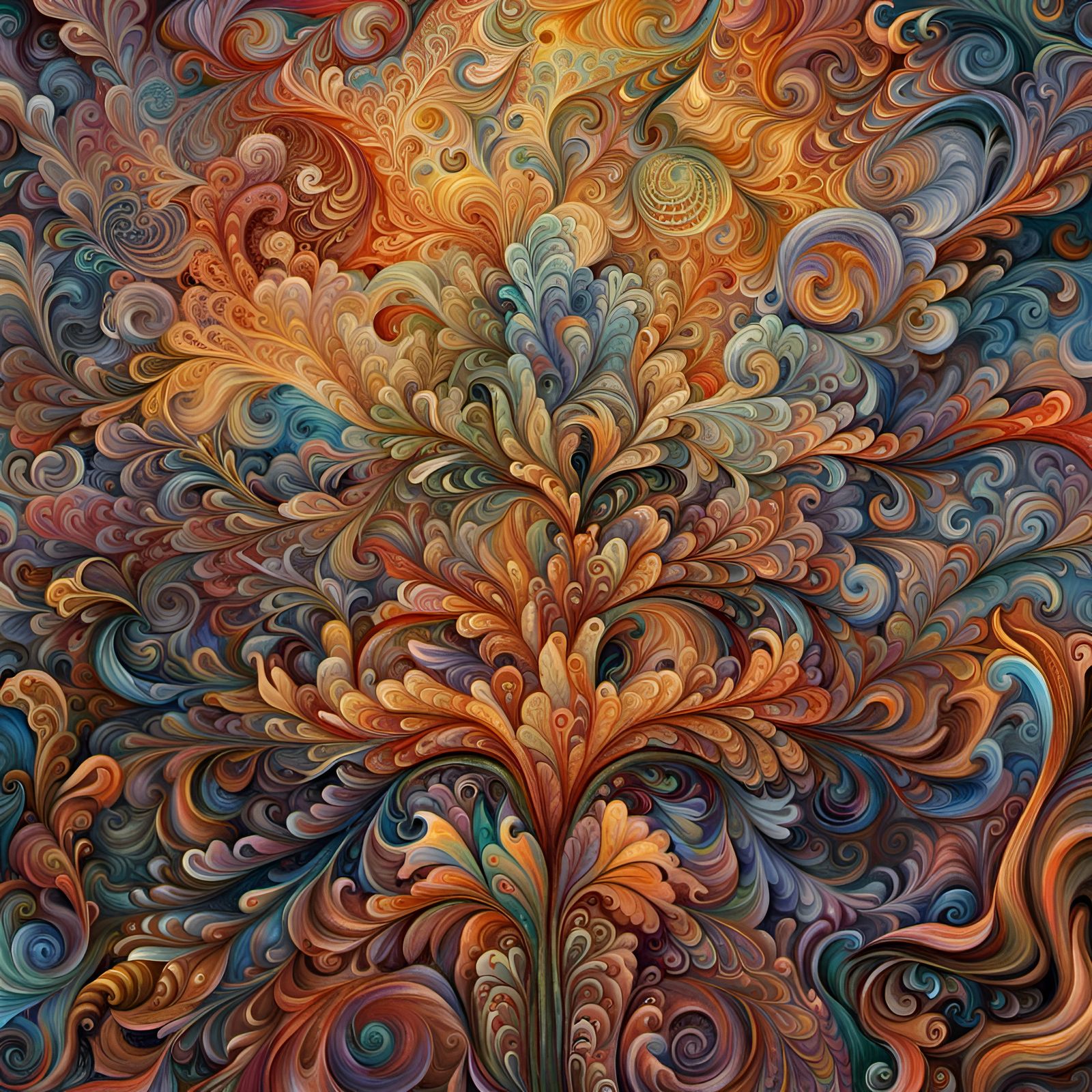 Abstract - AI Generated Artwork - NightCafe Creator