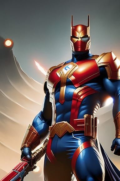 Iron Bat - AI Generated Artwork - NightCafe Creator