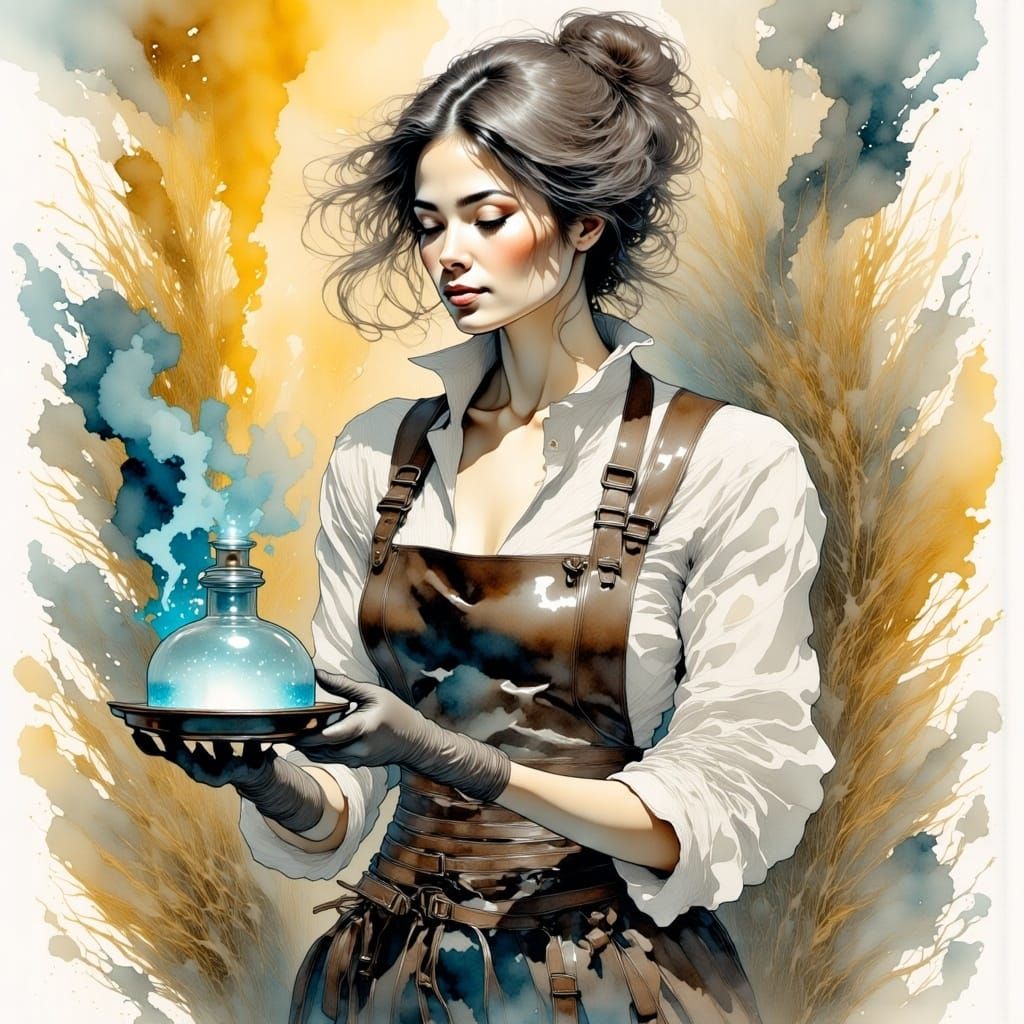 The Alchemist - Surreal Medieval Alchemist Reveals Secrets i...