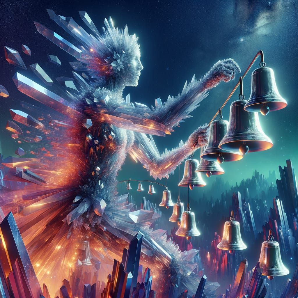 Chimes of the Crystal Guardian: Echoes of the Universe