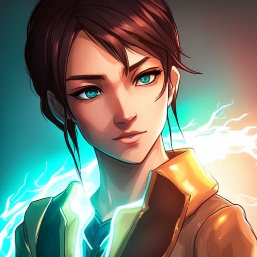 Female Mage Portrait - AI Generated Artwork - NightCafe Creator