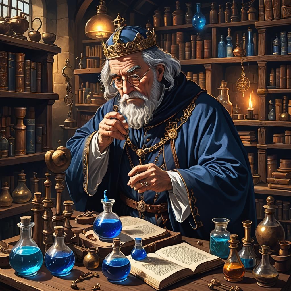 Mediaval Lairs : Making Wegovy for the King medieval alchemist’s ...