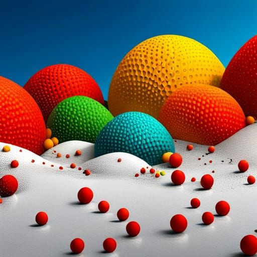 Balls - AI Generated Artwork - NightCafe Creator