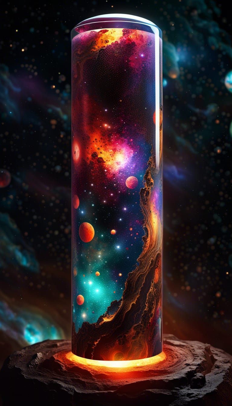 Cosmic Lava Lamp - AI Generated Artwork - NightCafe Creator