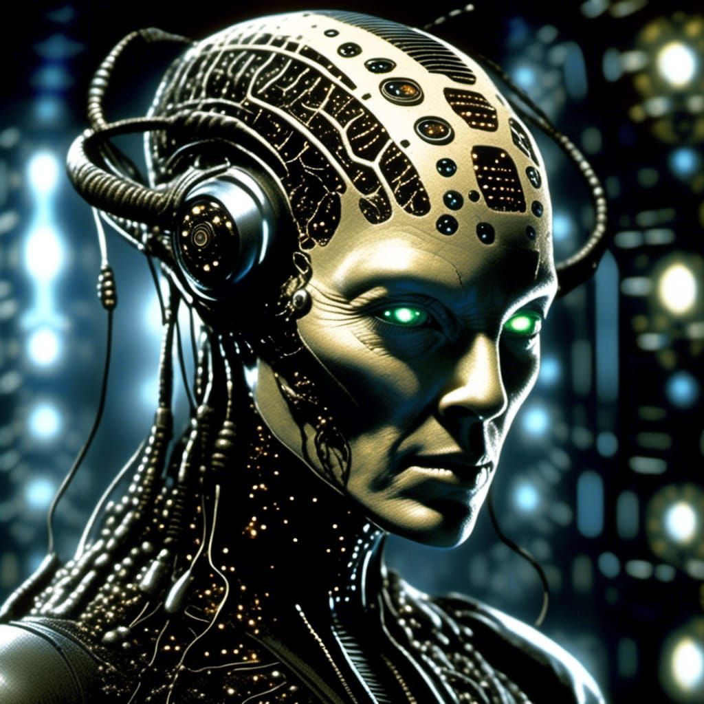 Cybernetic BioBorg v2 - AI Generated Artwork - NightCafe Creator