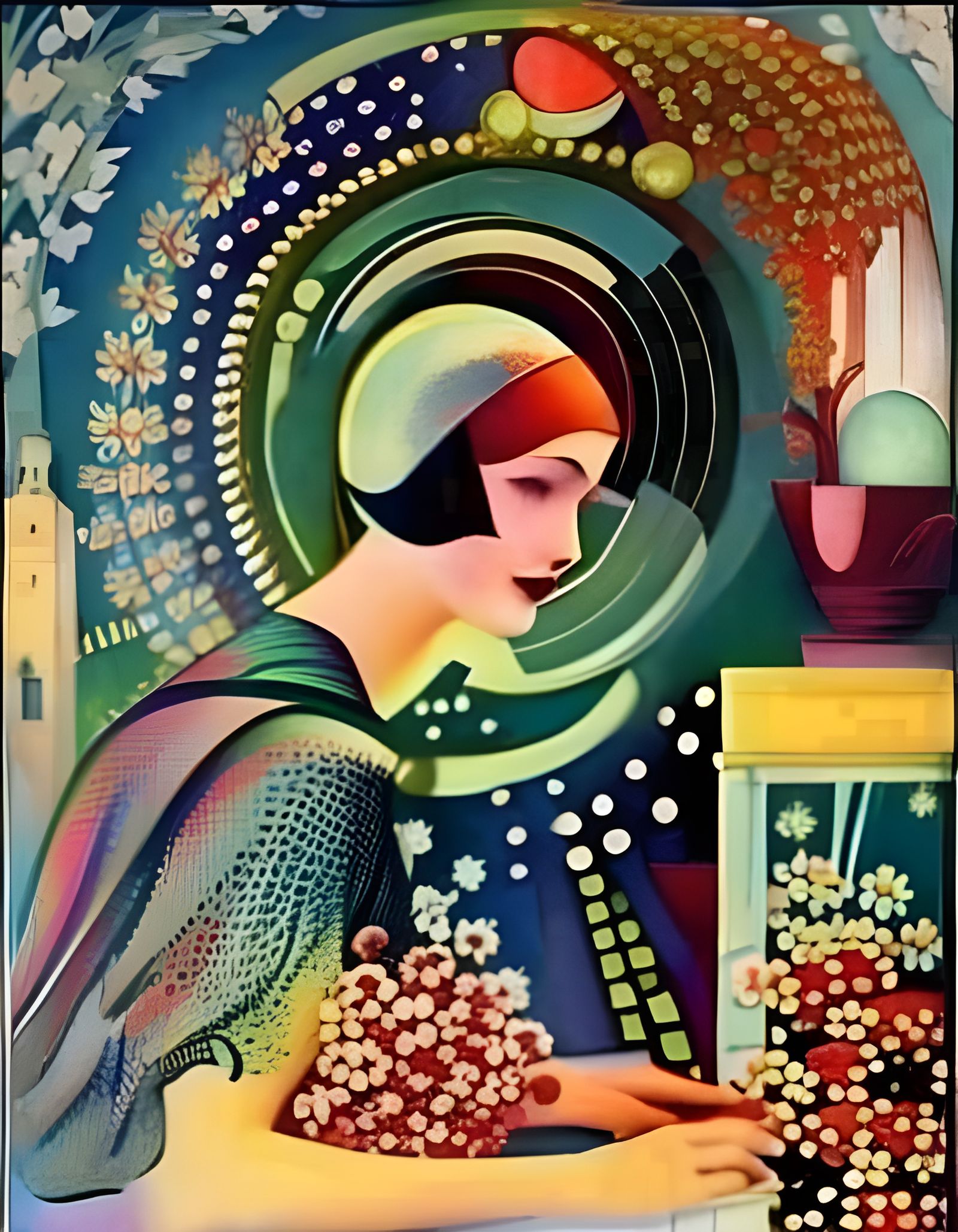 Angry monkey throwing the american flag into the sky, a dolphin eating ...