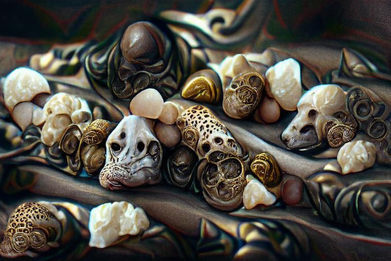 Fossil Record (P1G) - AI Generated Artwork - NightCafe Creator