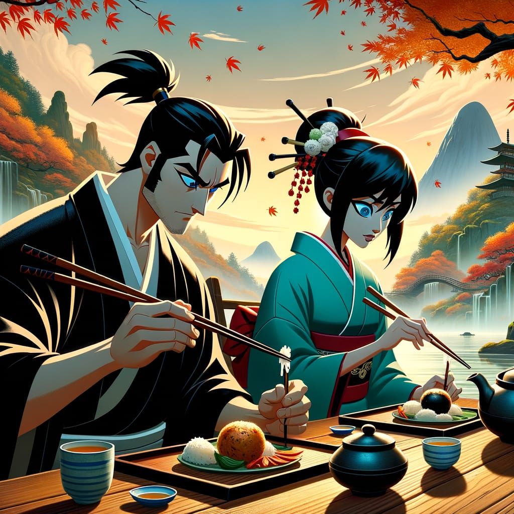 Jack & Mizu 1 - AI Generated Artwork - NightCafe Creator