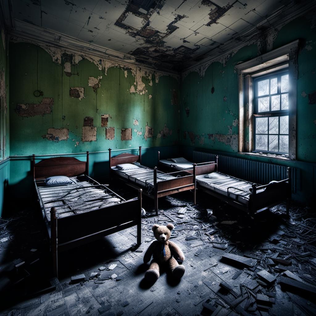 Forgotten Orphanage - AI Generated Artwork - NightCafe Creator