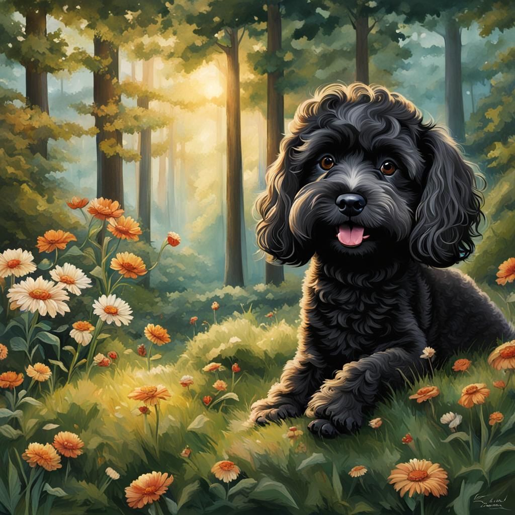 Black Patterpoo in Canada - AI Generated Artwork - NightCafe Creator