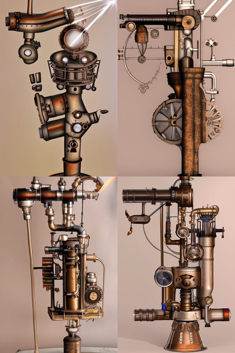 Steampunk engine #Steampunkengine #Steampunk #engine - AI Generated ...