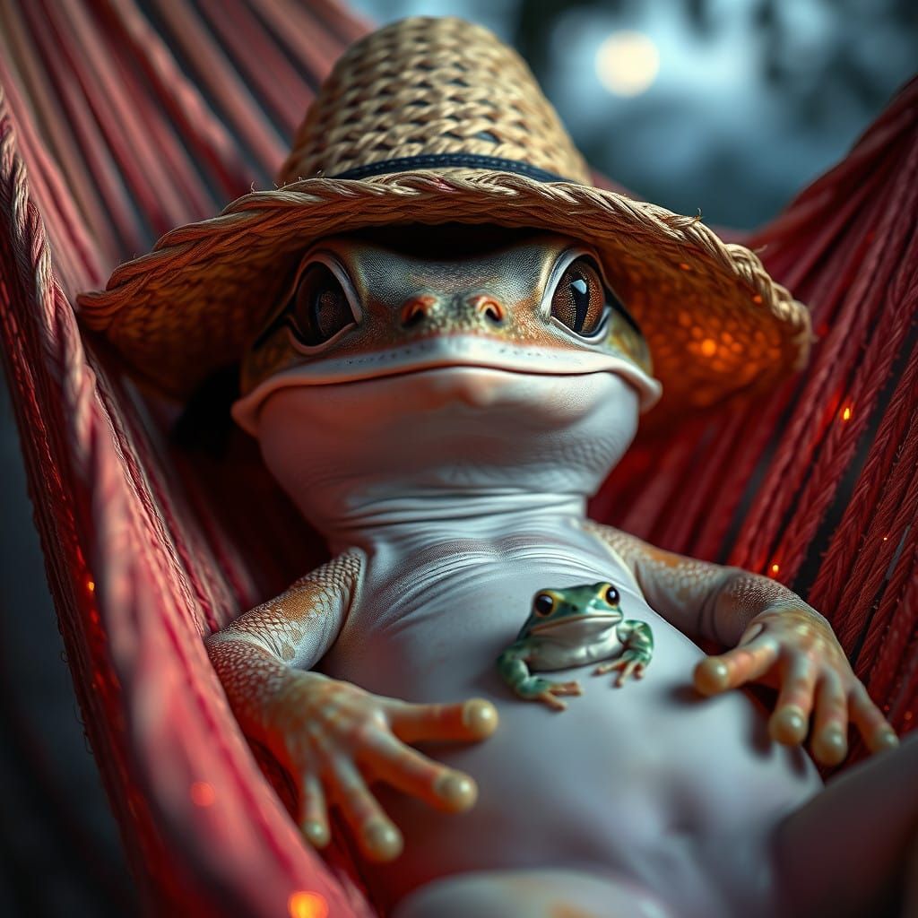 Sc'Eater and Scab Laze the Day Away