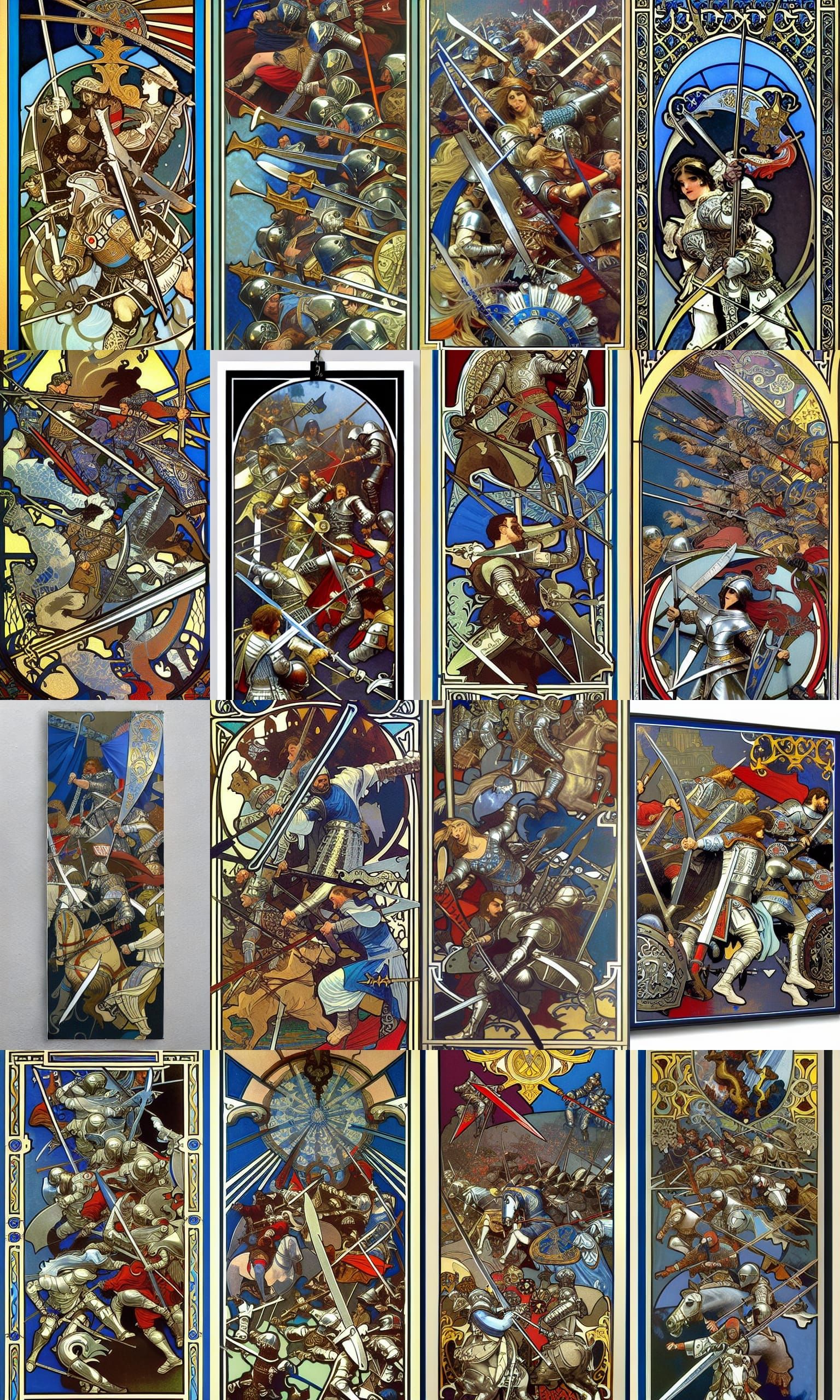 More sword cards - AI Generated Artwork - NightCafe Creator