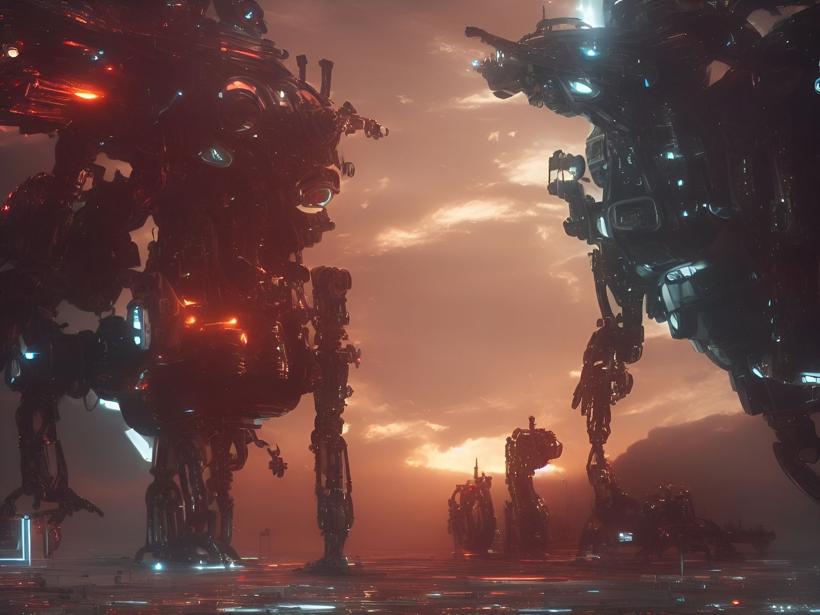 Machine Lot - AI Generated Artwork - NightCafe Creator