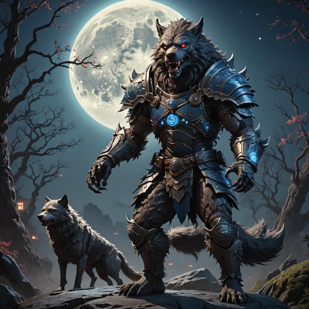 werewolf - AI Generated Artwork - NightCafe Creator