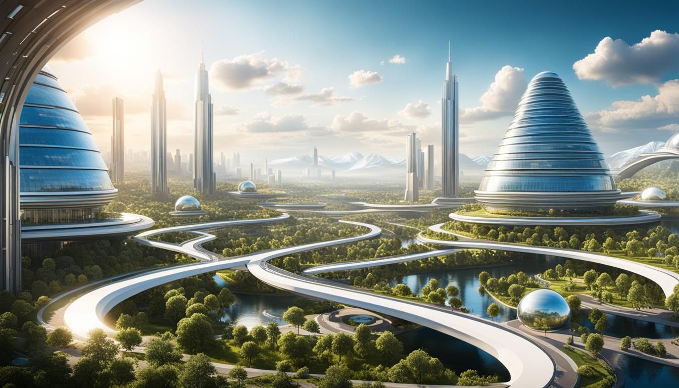 Utopian Worlds. - AI Generated Artwork - NightCafe Creator