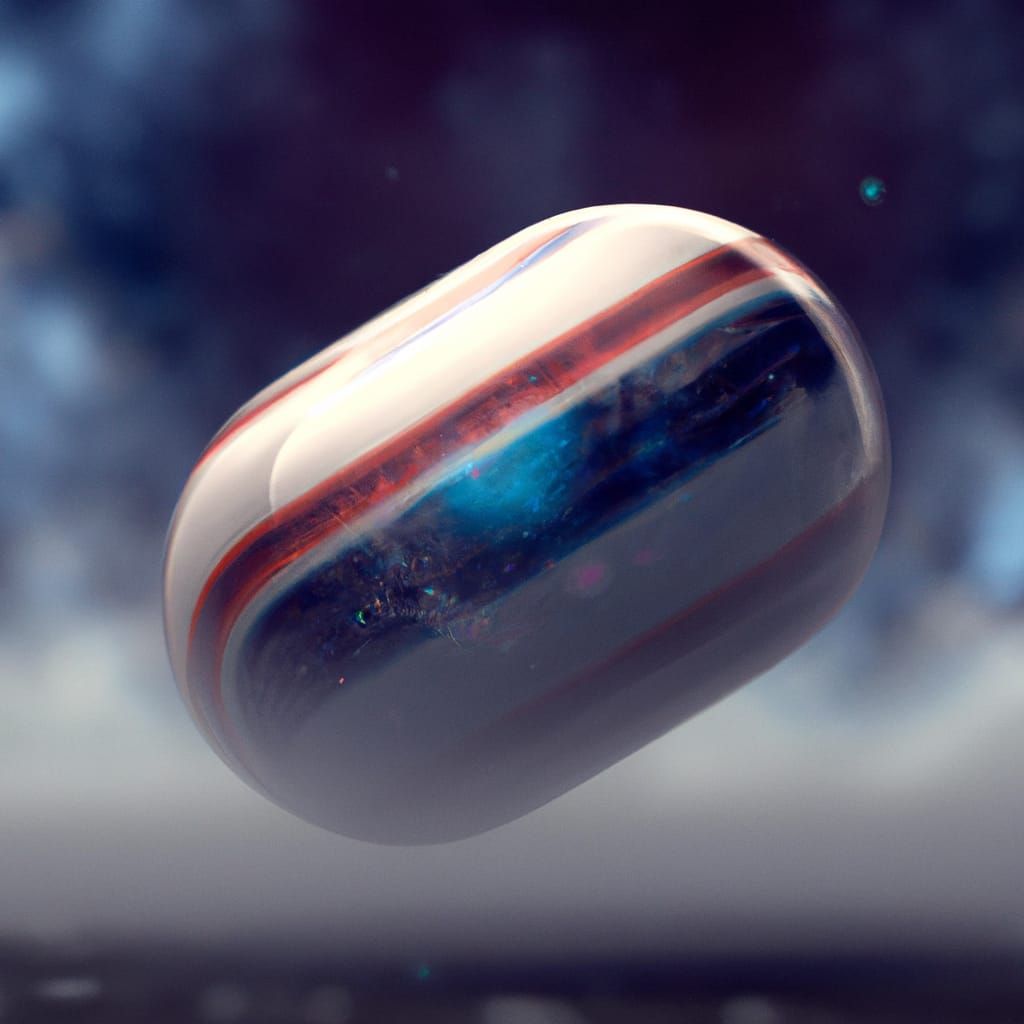 Hyperdimensional Space Pill - AI Generated Artwork - NightCafe Creator