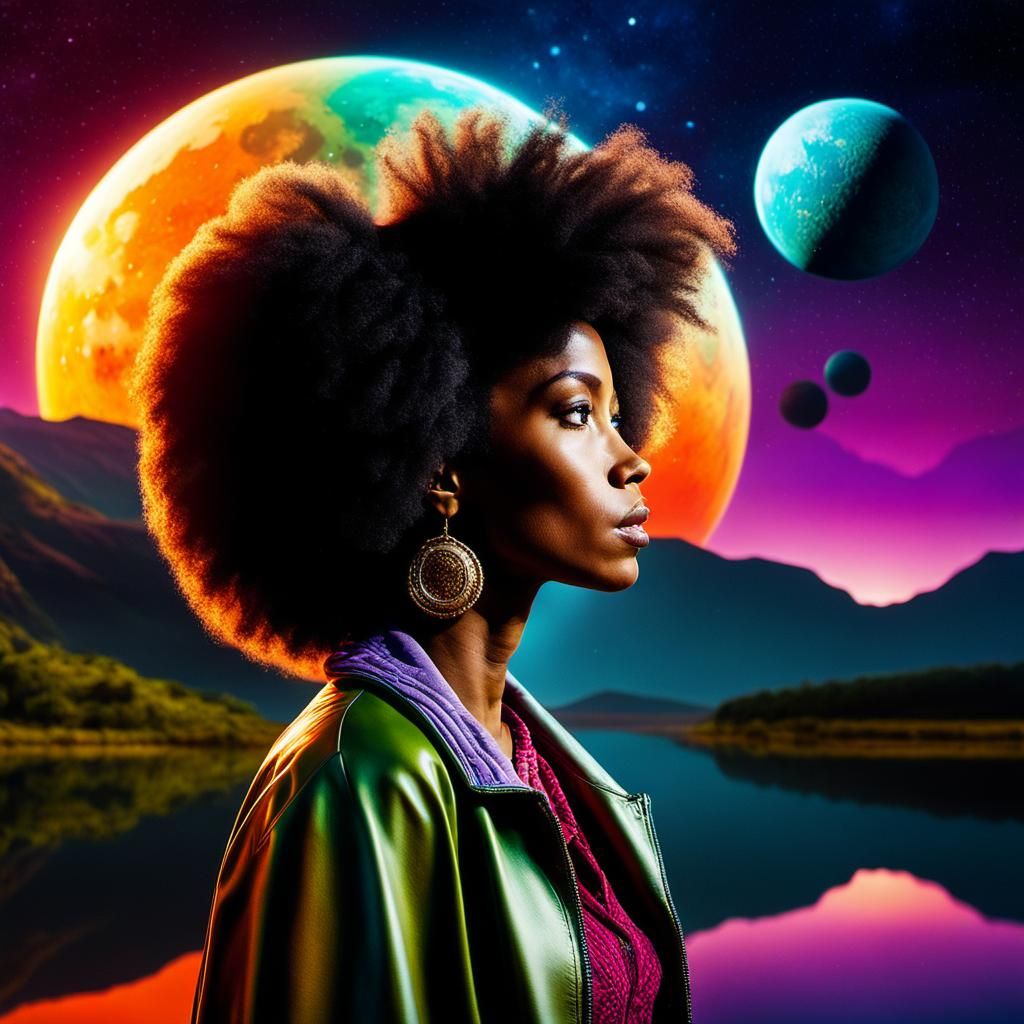 On an alien planet 2 - AI Generated Artwork - NightCafe Creator