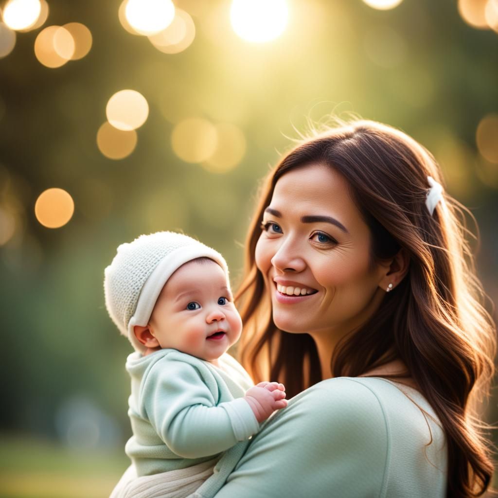 Baby's life and mom - AI Generated Artwork - NightCafe Creator