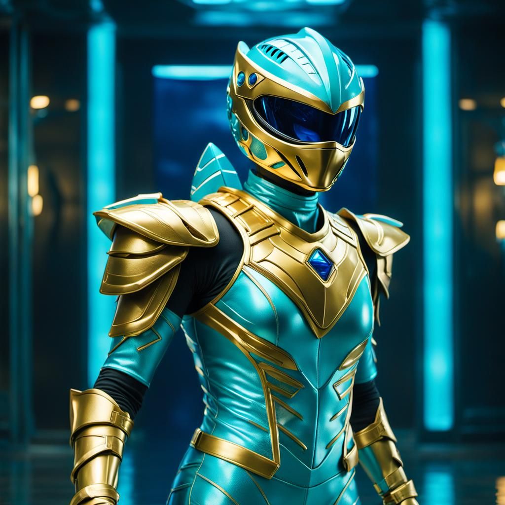 Aqua Ranger - AI Generated Artwork - NightCafe Creator