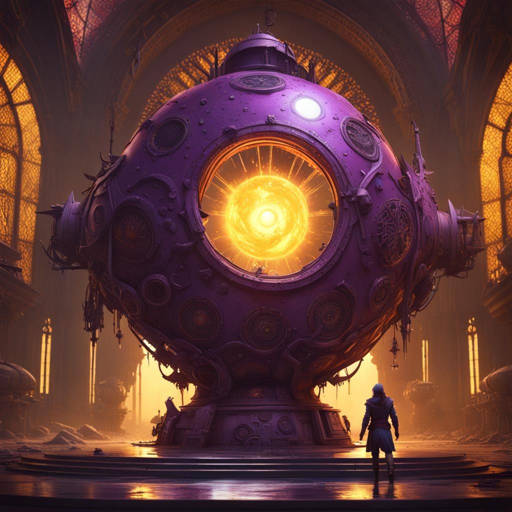 Humanoid sentient bomb a masterpiece, 8k resolution, dark fantasy ...