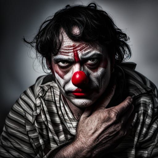 Scary Clowns - AI Generated Artwork - NightCafe Creator