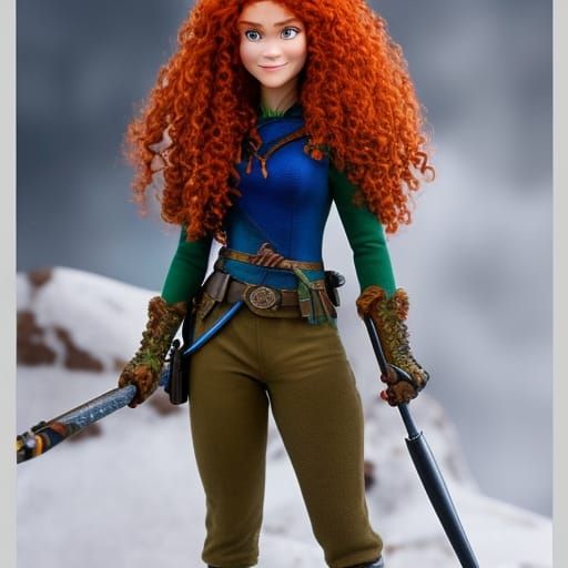 Samurai Merida - AI Generated Artwork - NightCafe Creator