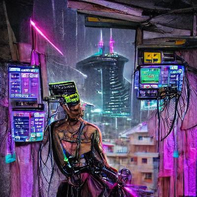 Cyberpunk - AI Generated Artwork - NightCafe Creator